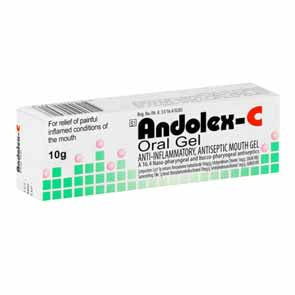 ANDOLEX C ORAL GEL 10G – Meander Pharmacy