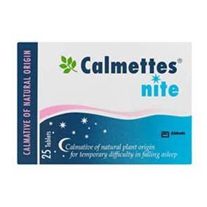 CALMETTES NITE 125MG TABS 25 – Meander Pharmacy