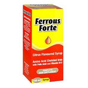 FERROUS FORTE SYRUP 150ML – Meander Pharmacy