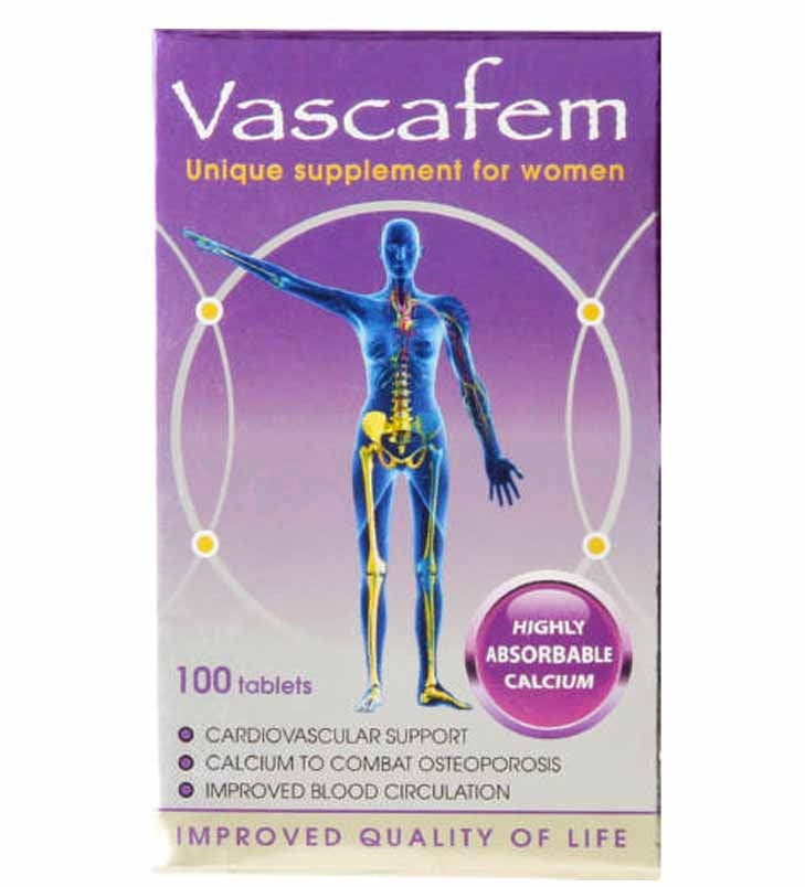 VASCAFEM 100 TABS – Meander Pharmacy